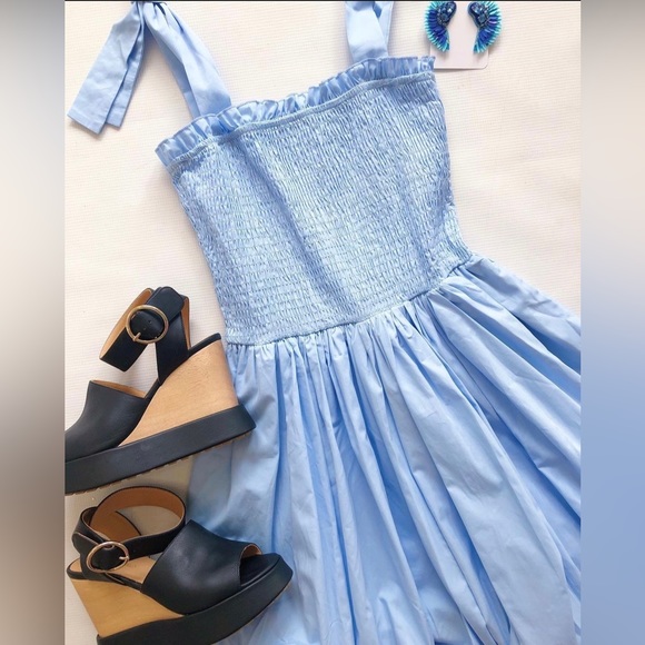 TCEC | Dresses | Tcec Light Blue Bubble Dress | Poshmark